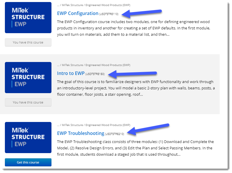 Virtual Training - EWP Classes on the MiTek Learning Channel